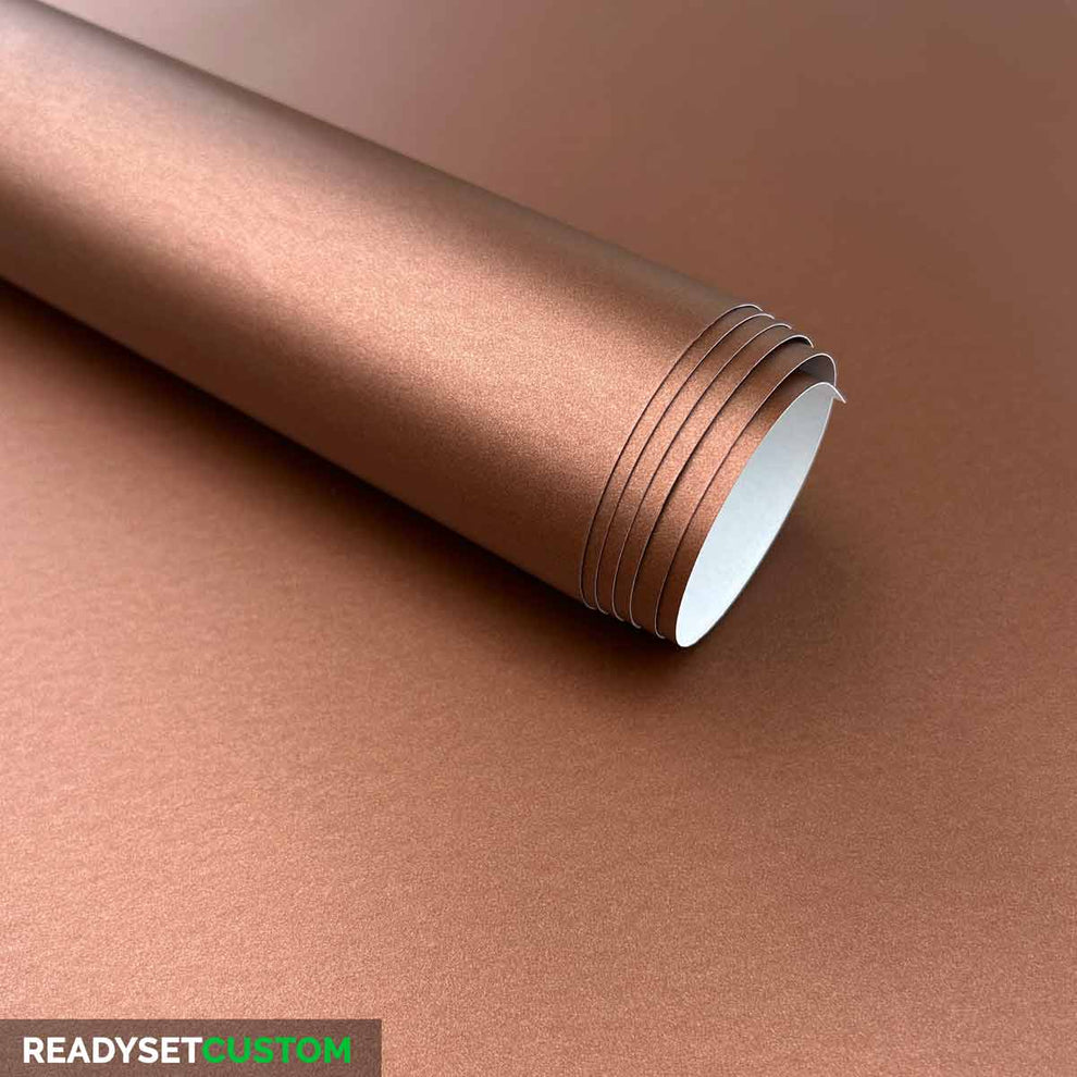 Cupra Copper L27A Colour Matched Metallic Vinyl Car Wrapping Film for ...