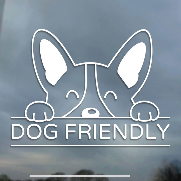 Dog Friendly Sticker / Decal | Dog Friendly Pub, Shop, Cafe Window ...
